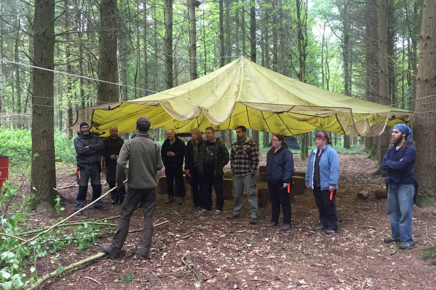 Weekend Bushcraft Course | Dorset Bushcraft courses | Wildway bushcraft