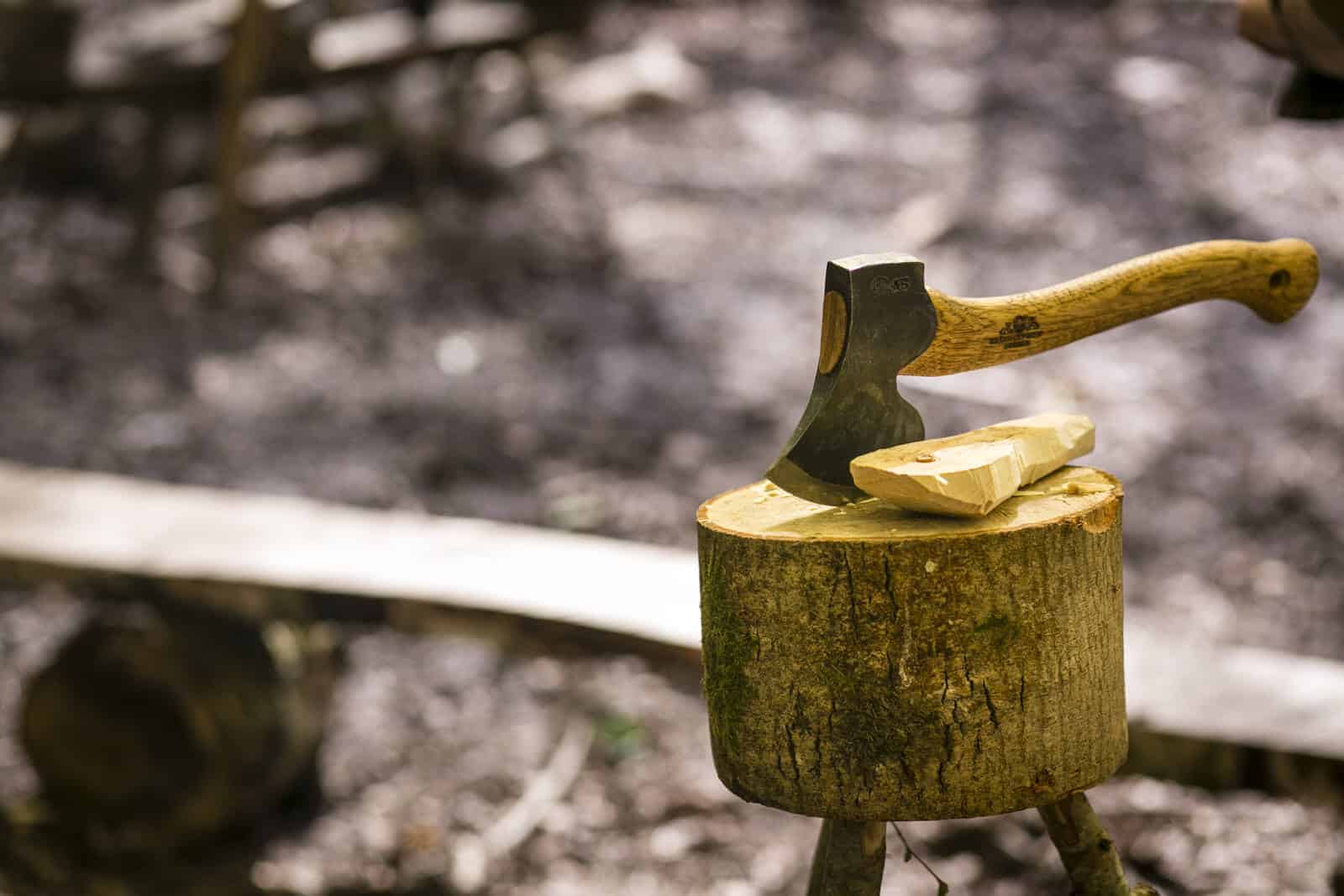 Basic Axe Care - Dorset Bushcraft courses | Wildway bushcraft