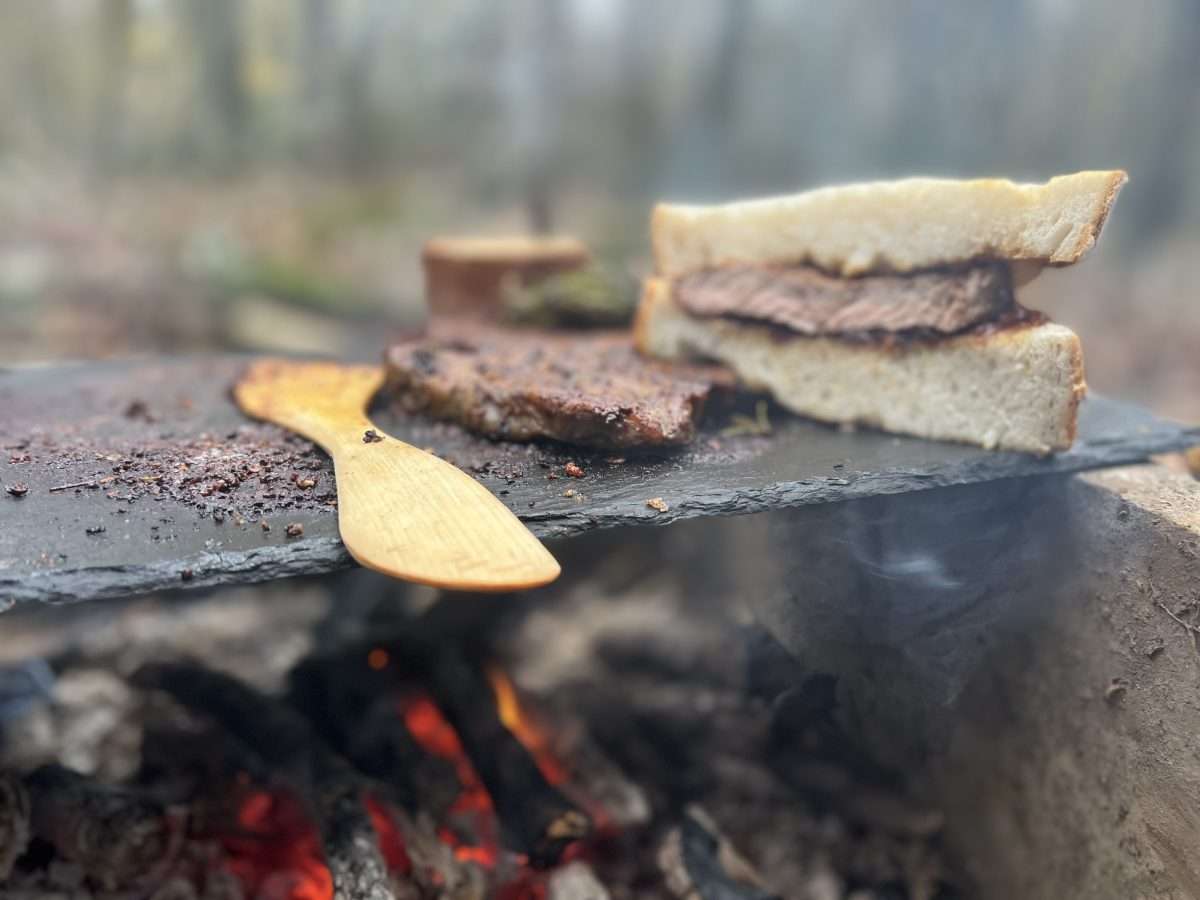 Cooking On a Rock | Wild Way Bush Craft
