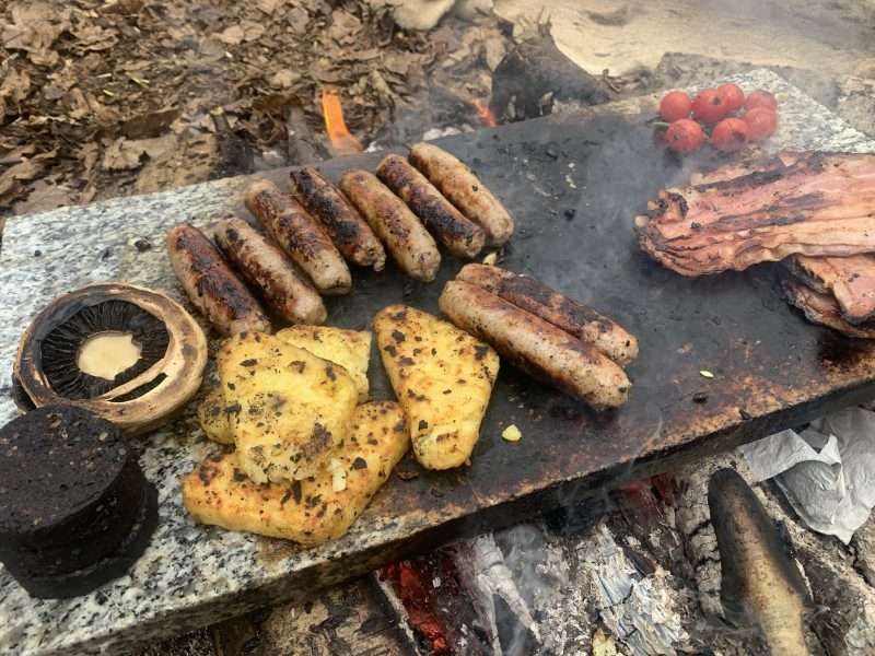 Cooking On a Rock | Wild Way Bush Craft